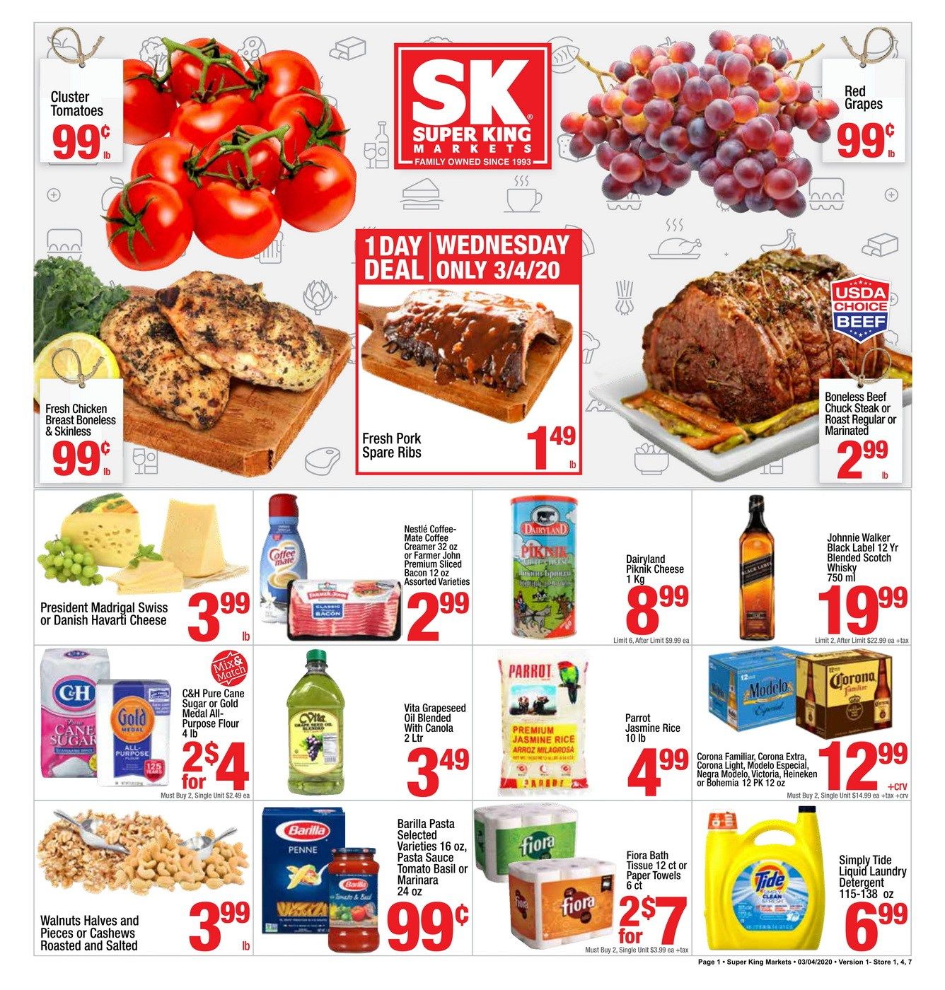Super King Weekly Ad Mar 04 – Mar 10, 2020