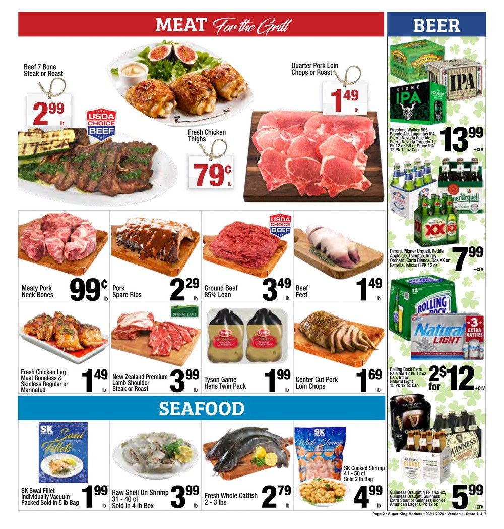Super King Weekly Ad Mar 11 – Mar 17, 2020