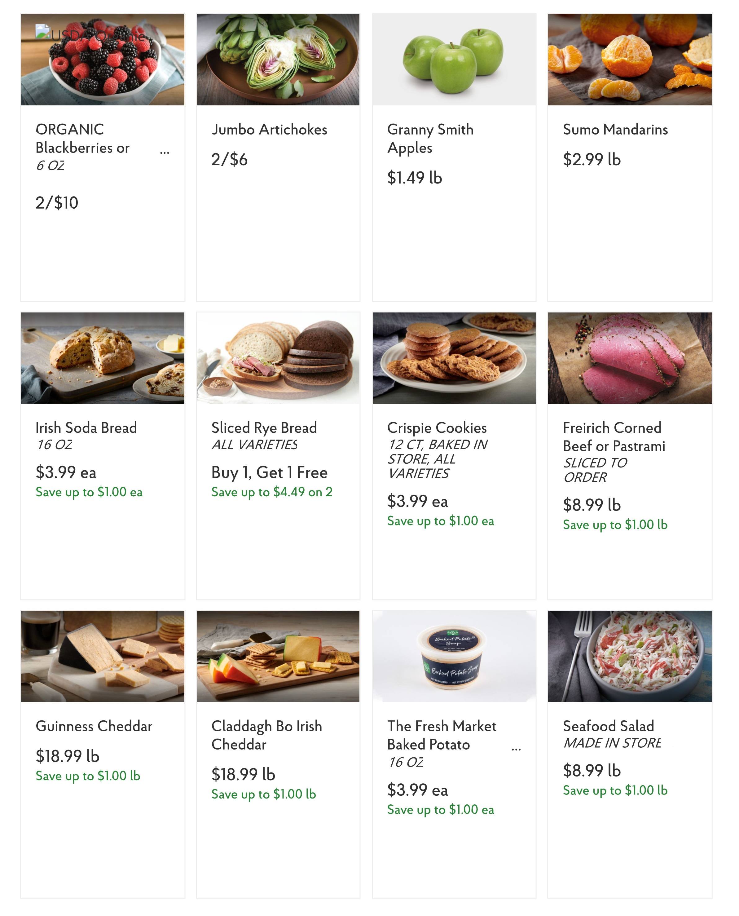 The Fresh Market Weekly Specials Mar 11 – Mar 17, 2020