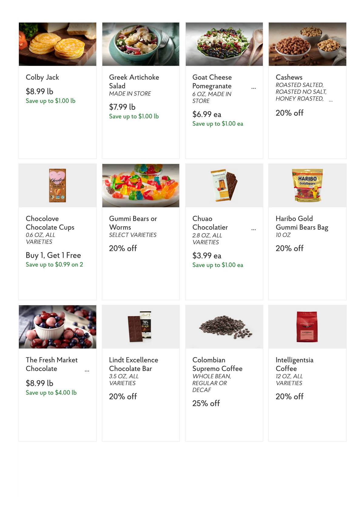 The Fresh Market Weekly Specials Mar 25 – Mar 31, 2020