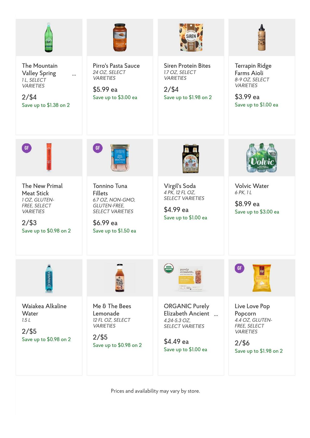 The Fresh Market Weekly Specials Mar 25 – Mar 31, 2020