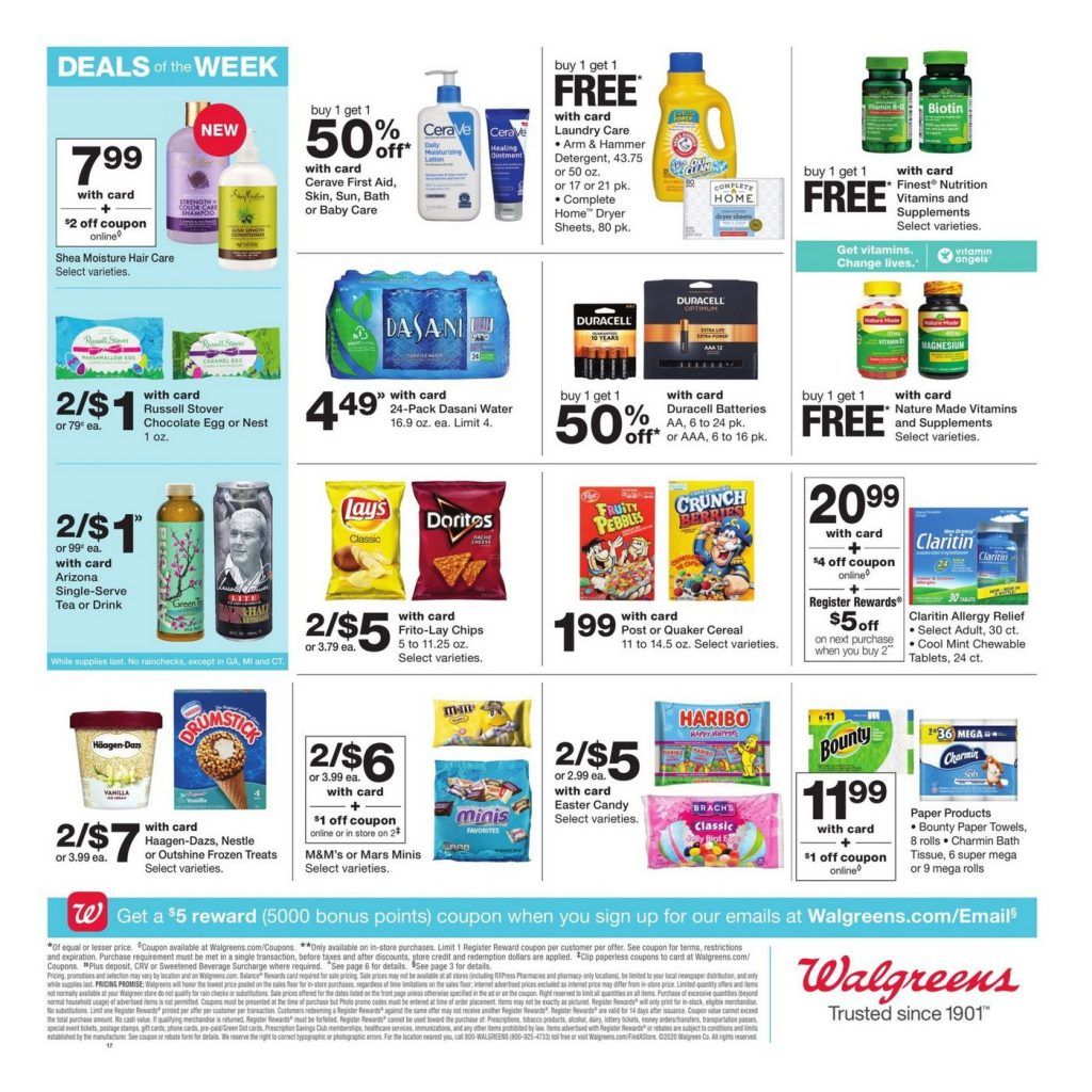 Walgreens Weekly Ad Mar 08 – Mar 14, 2020