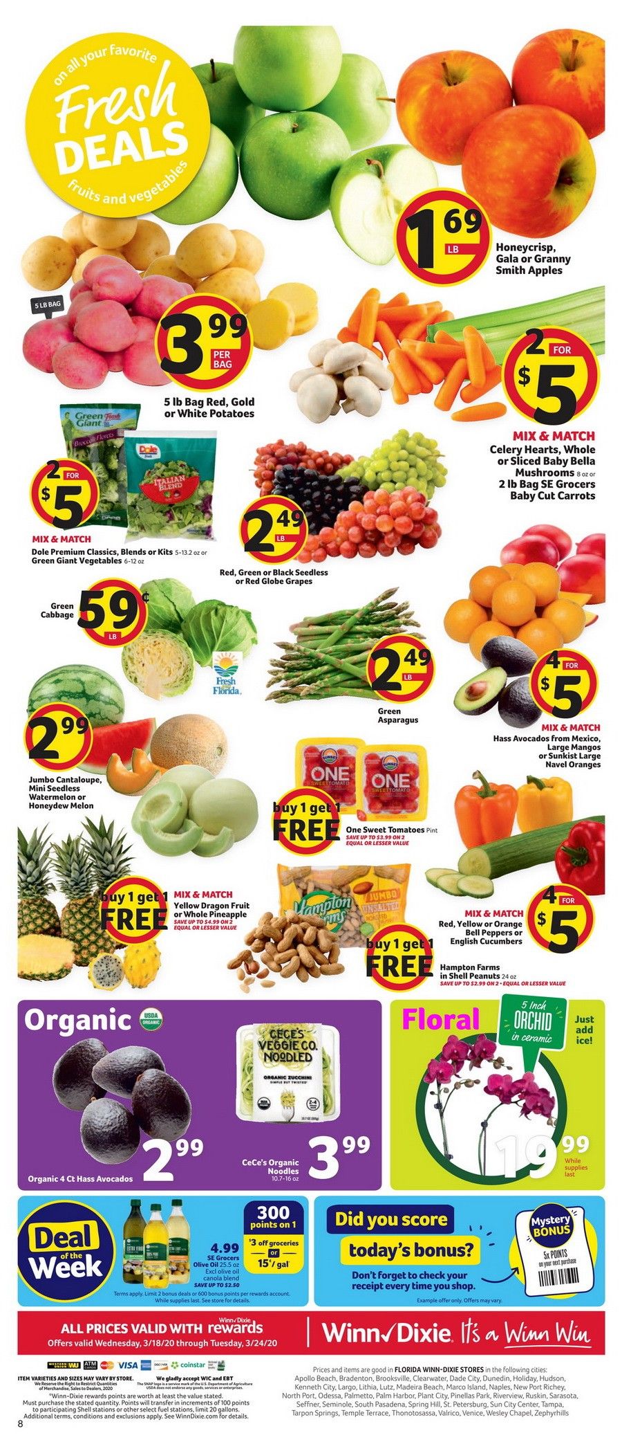 Winn-Dixie Weekly Ad Mar 18 – Mar 24, 2020