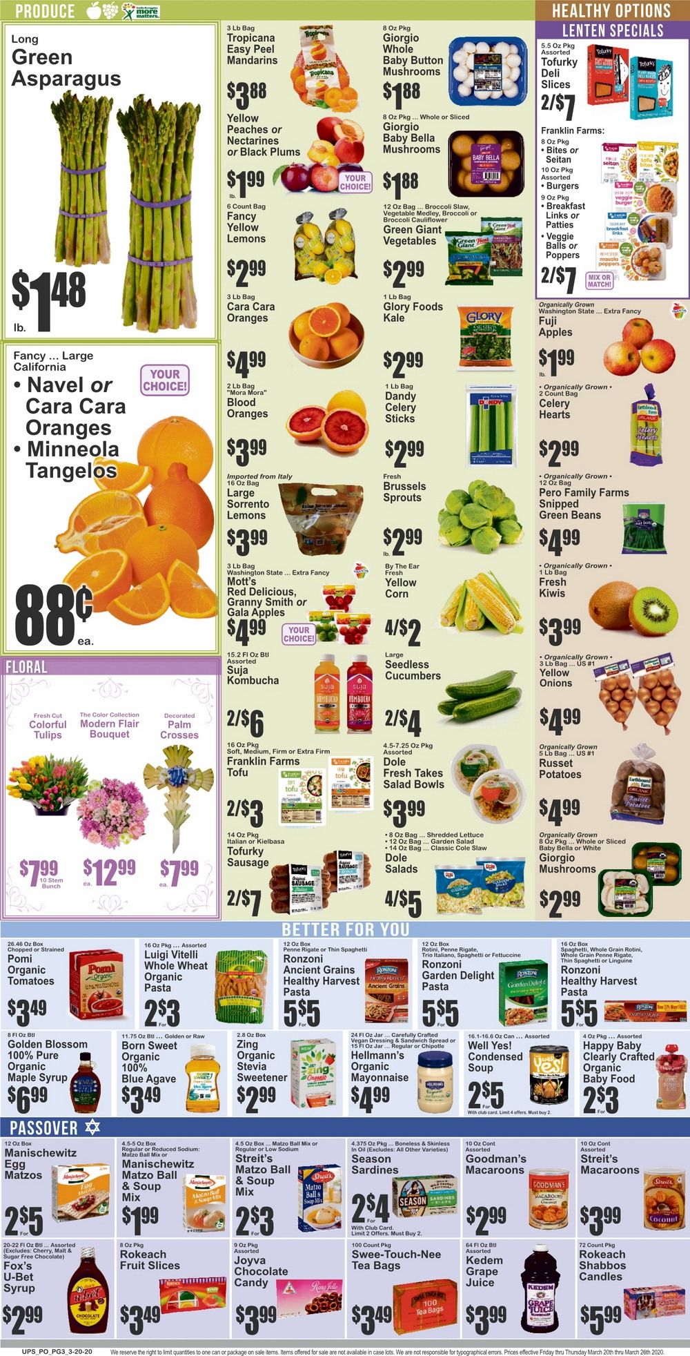 Key Food Weekly Ad Mar 20 – Mar 26, 2020