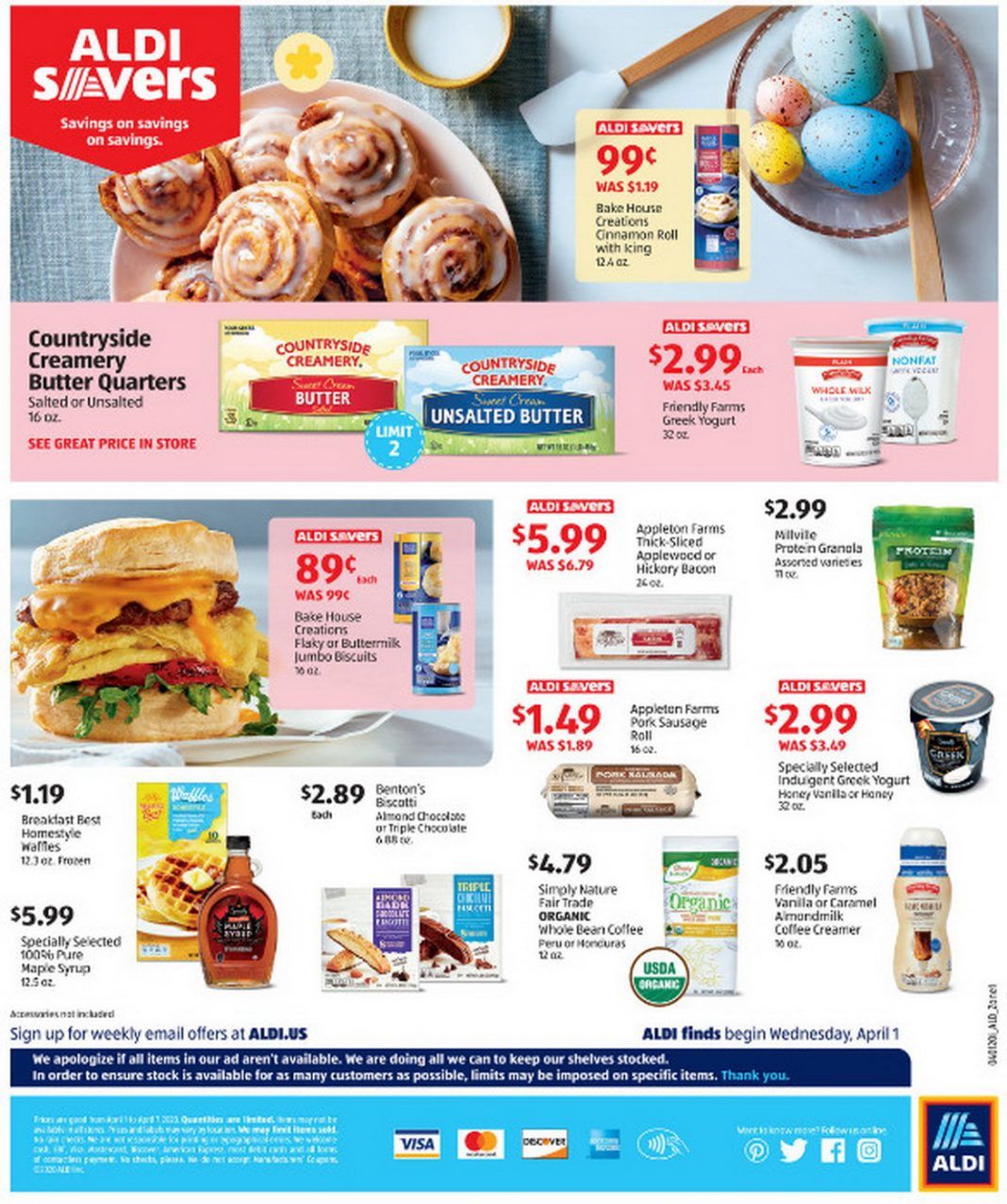 ALDI Weekly Ad Apr 01 – Apr 07, 2020