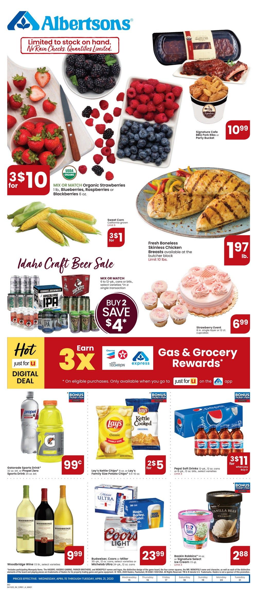 Albertsons Weekly Ad Apr 15 – Apr 21, 2020