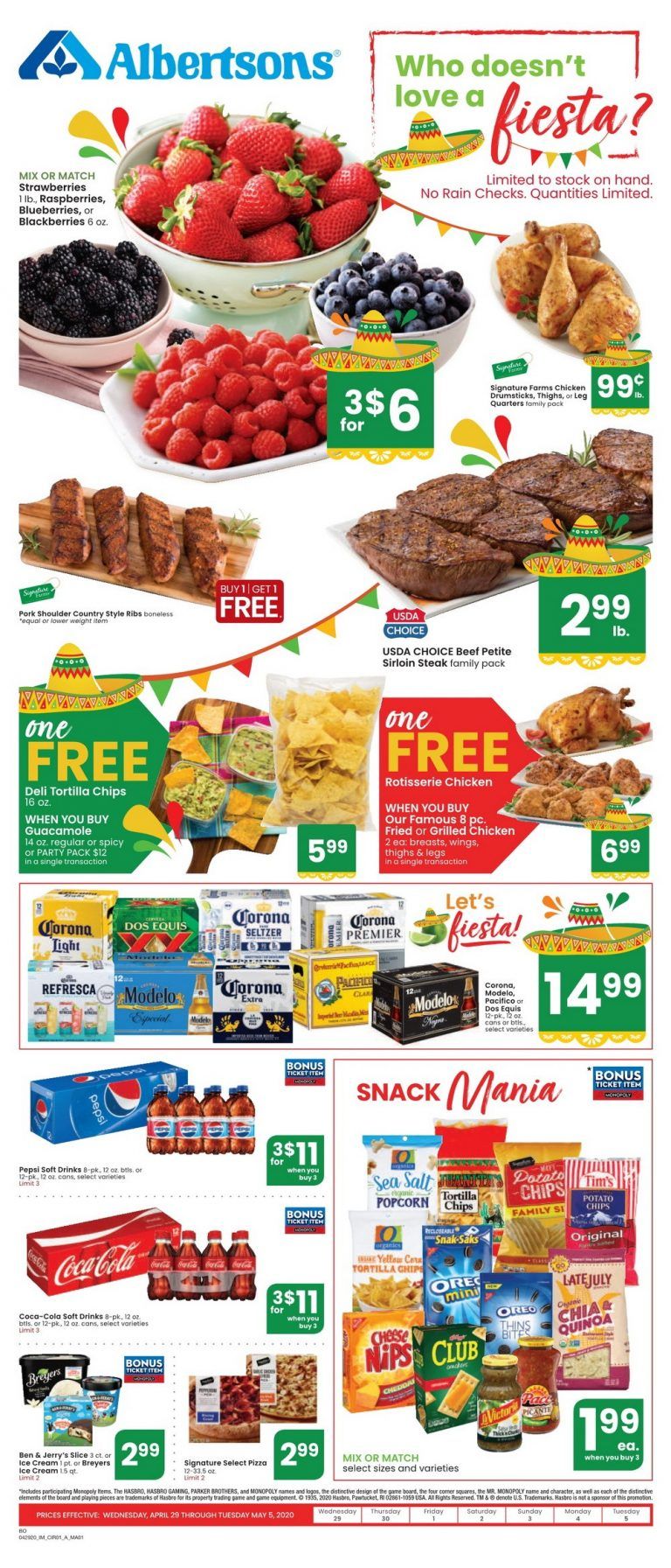 Albertsons Weekly Ad Apr 29 – May 05, 2020