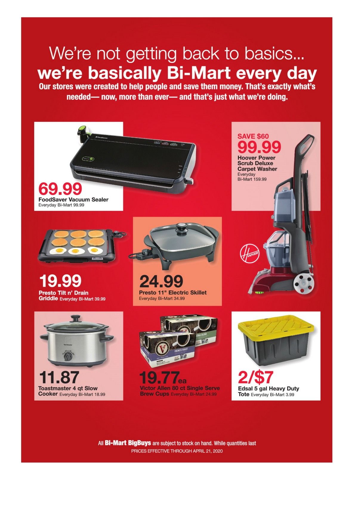 Bi-Mart Weekly Ad Apr 15 – Apr 21, 2020