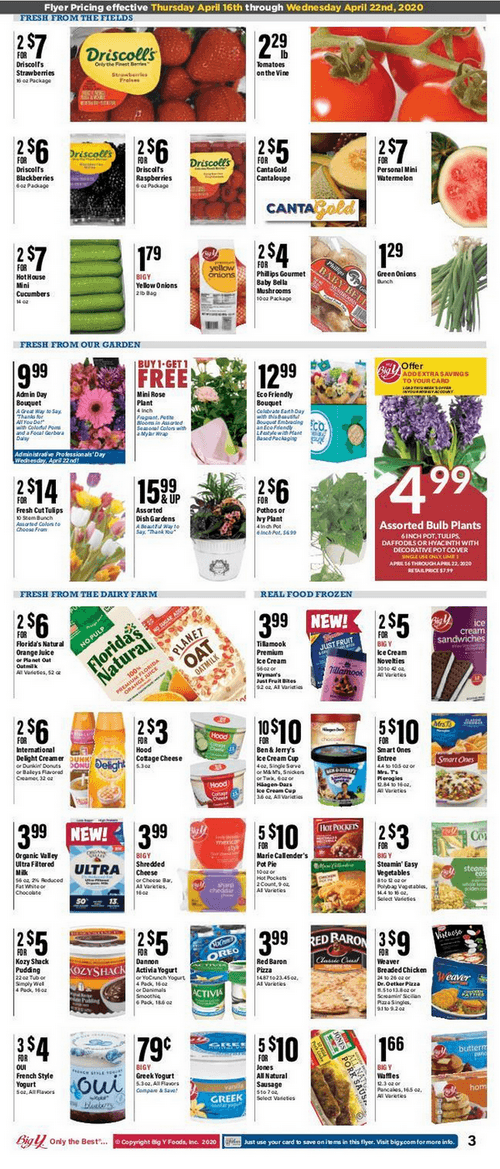 Big Y Weekly Ad Apr 16 – Apr 22, 2020