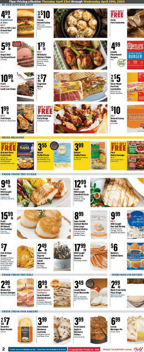 Big Y Weekly Ad Apr 23 – Apr 29, 2020