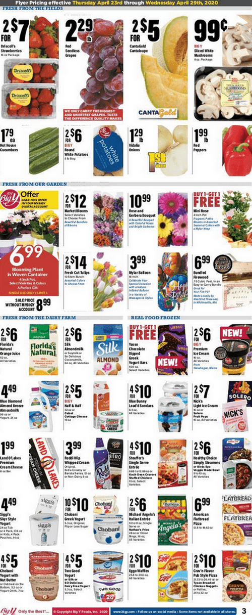 Big Y Weekly Ad Apr 23 – Apr 29, 2020