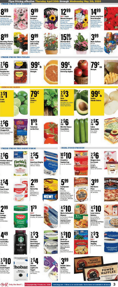 Big Y Weekly Ad Apr 30 – May 05, 2020