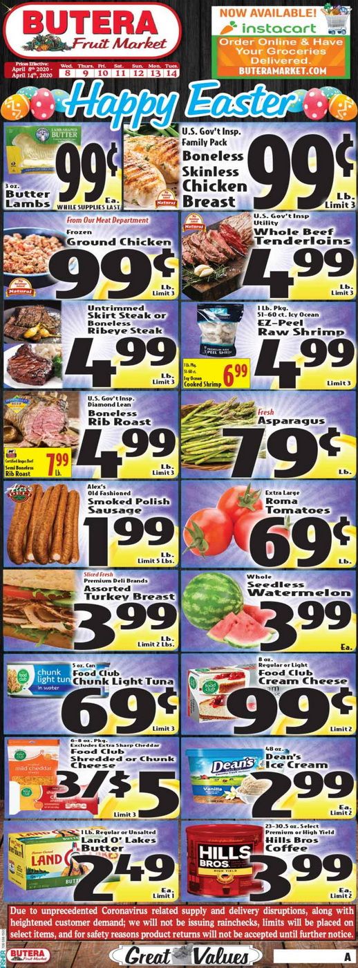 Butera Weekly Ad Apr 08 – Apr 14, 2020
