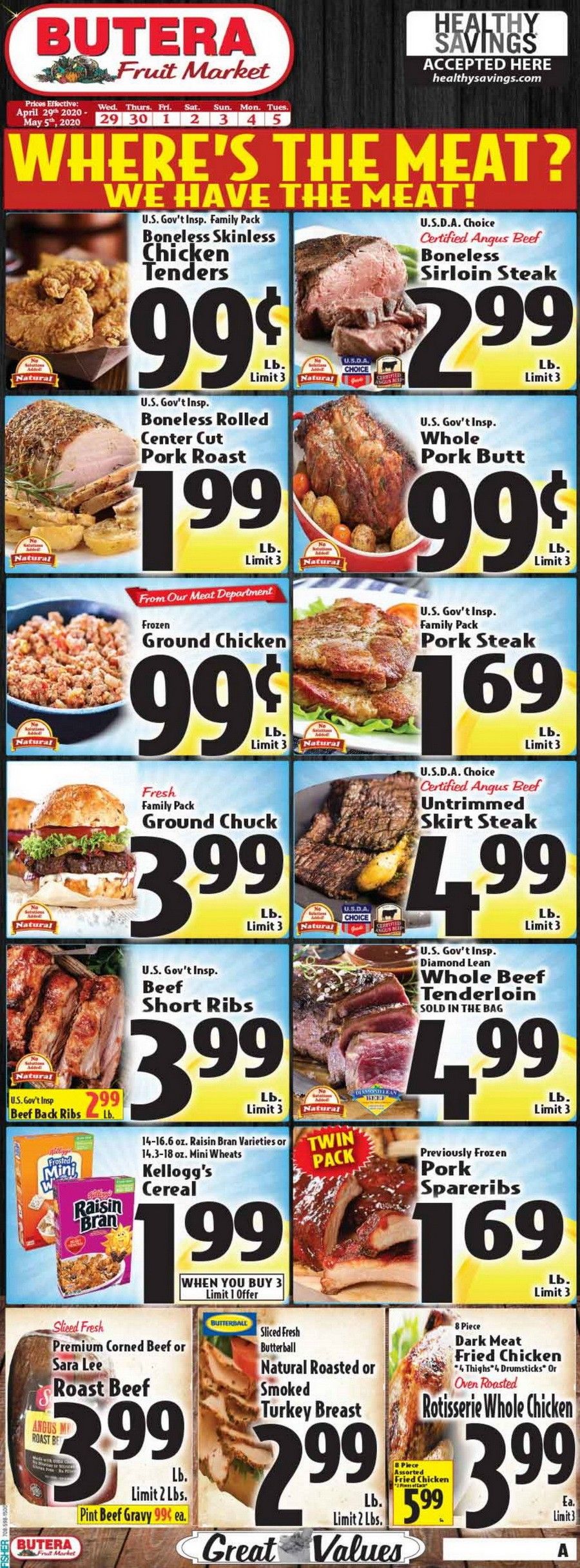Butera Weekly Ad Apr 29 – May 05, 2020