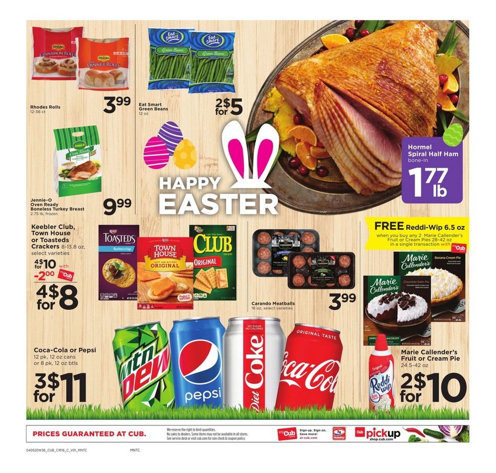 Cub Foods Weekly Ad Apr 05 – Apr 12, 2020