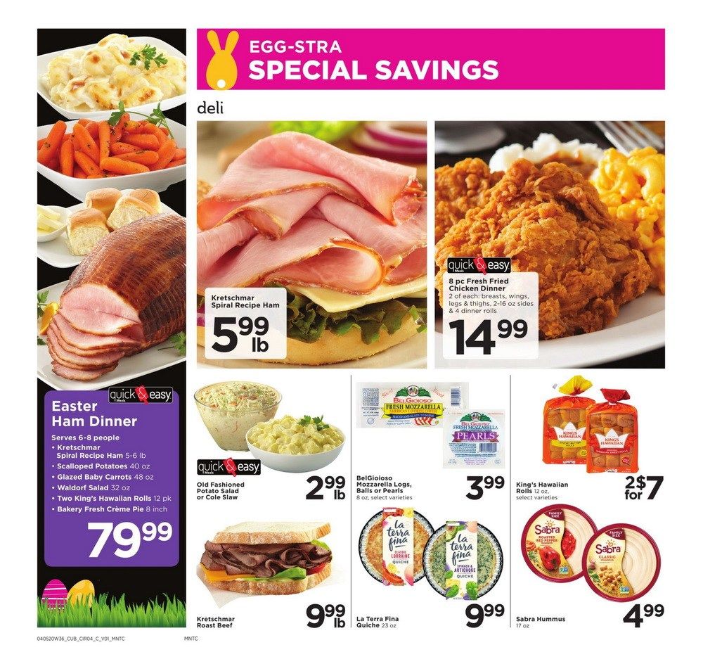 Cub Foods Weekly Ad Apr 05 – Apr 12, 2020