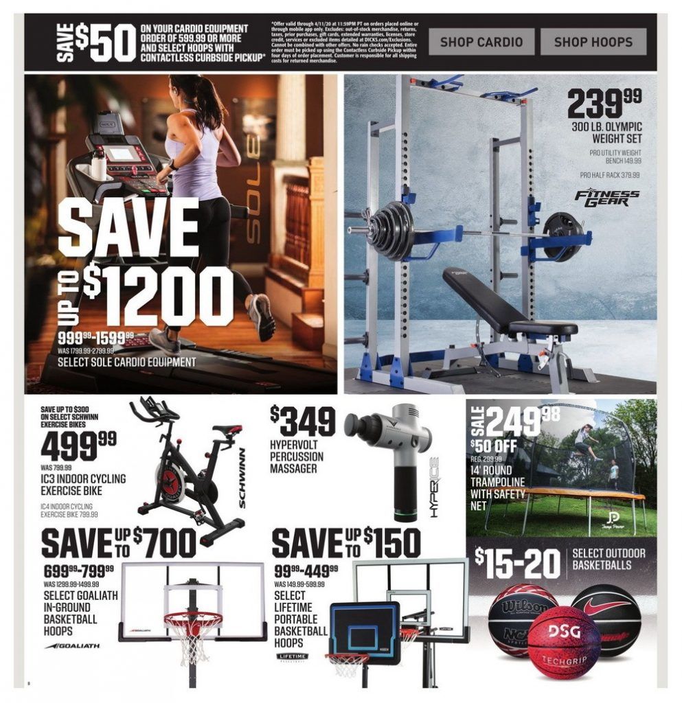Dick's Sporting Goods Weekly Ad Mar 30 – Apr 11, 2020