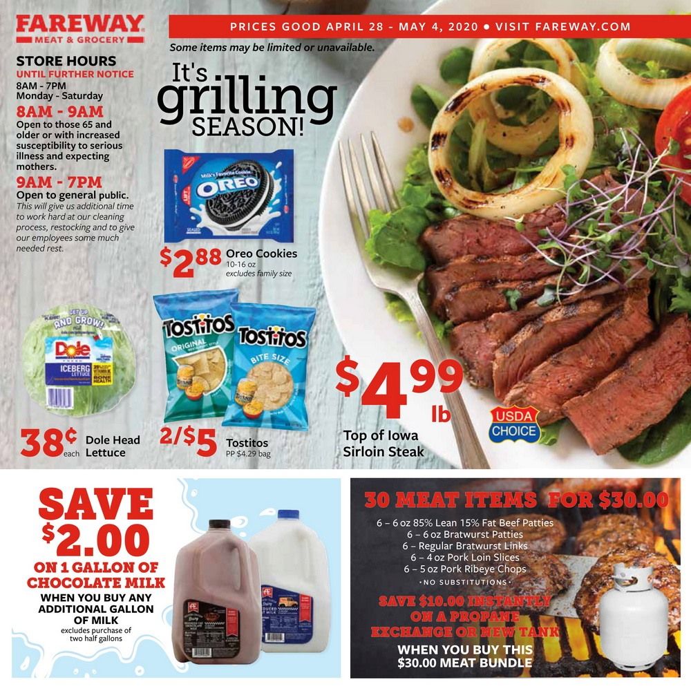 Fareway Weekly Ad Apr 28 – May 04, 2020