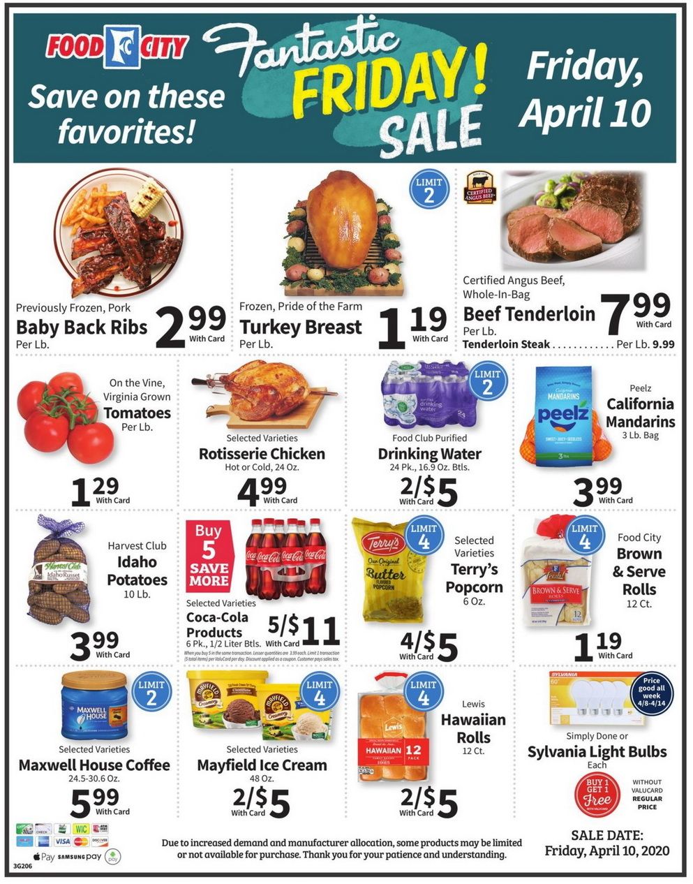 Food City Weekly Ad Apr 08 – Apr 14, 2020