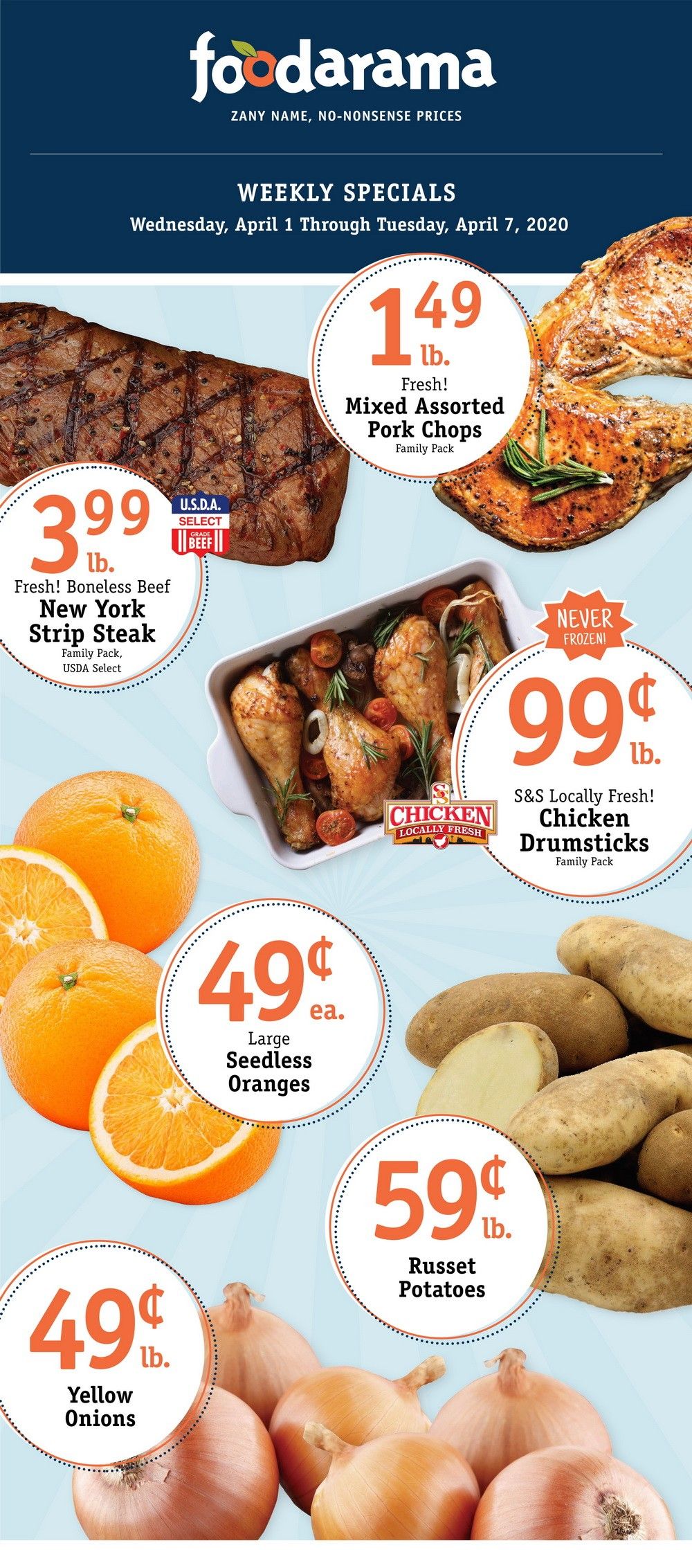 Foodarama Weekly Ad Apr 01 – Apr 07, 2020