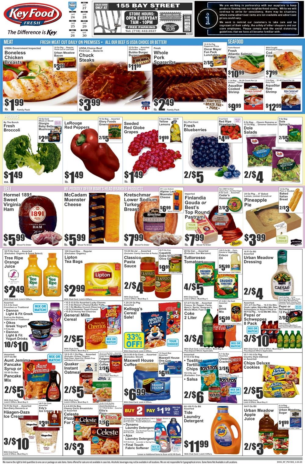 Key Food Weekly Ad Apr 24 – Apr 30, 2020