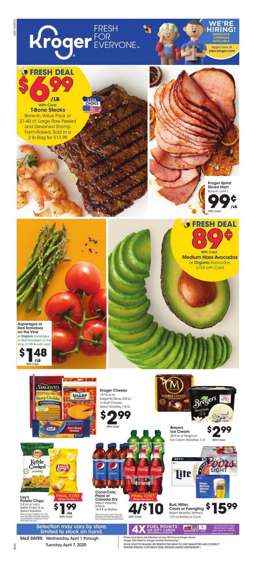 Kroger Weekly Ad Apr 01 – Apr 07, 2020
