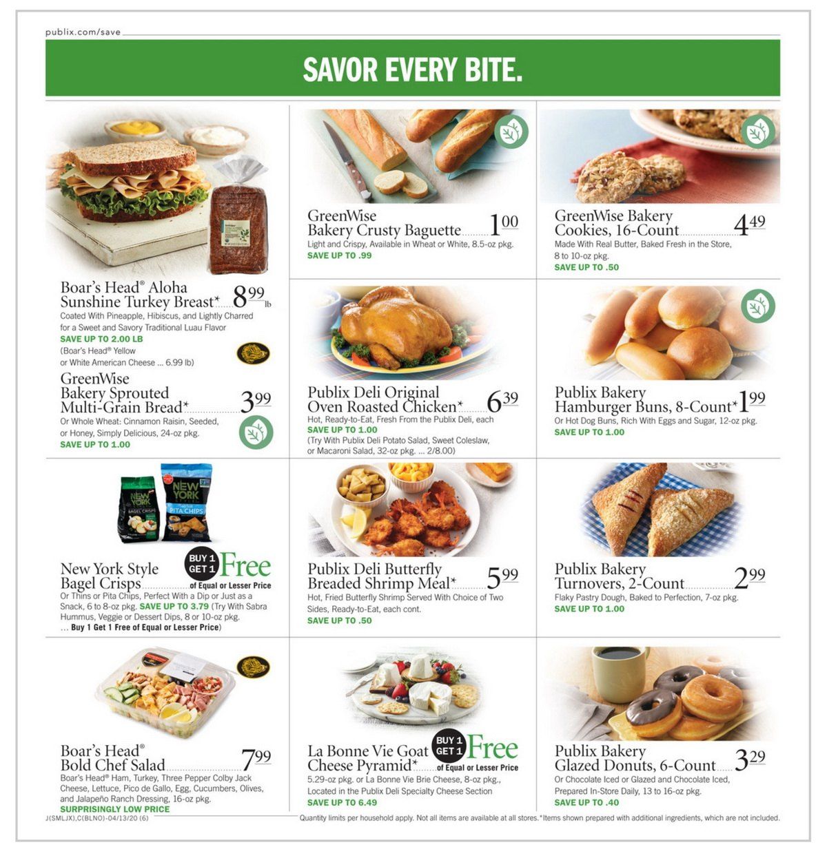 Publix Weekly Ad Apr 13 – Apr 14, 2020
