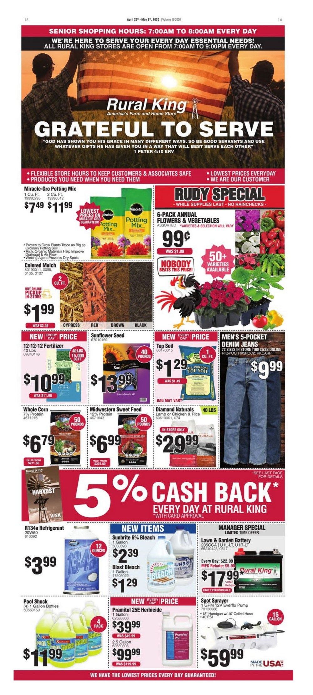 Rural King Weekly Ad Apr 26 – May 09, 2020