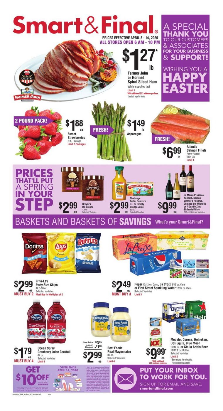 Smart & Final Weekly Ad Apr 08 – Apr 14, 2020