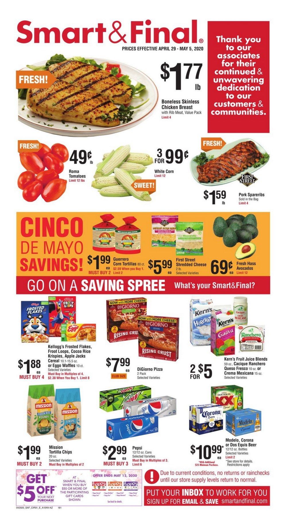 Smart & Final Weekly Ad Apr 29 – May 05, 2020