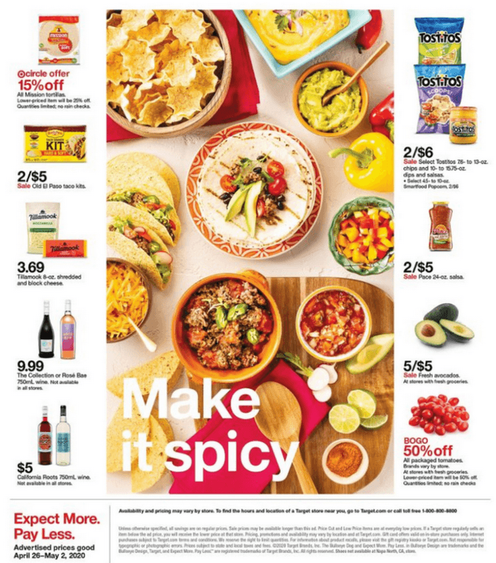 Target Weekly Ad Apr 26 – May 02, 2020