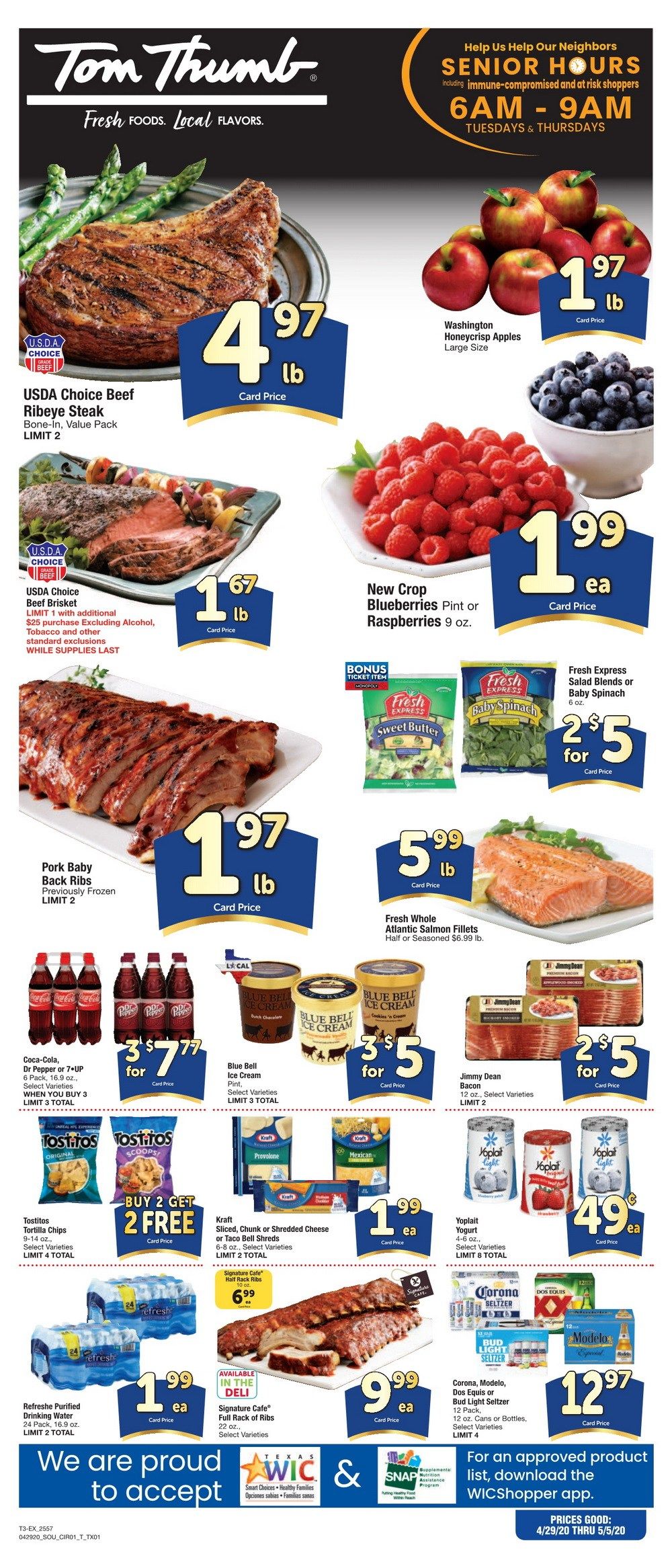 Tom Thumb Weekly Ad Apr 29 – May 05, 2020