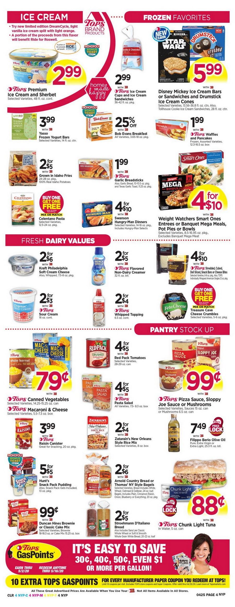Tops Weekly Circular Apr 19 – Apr 25, 2020