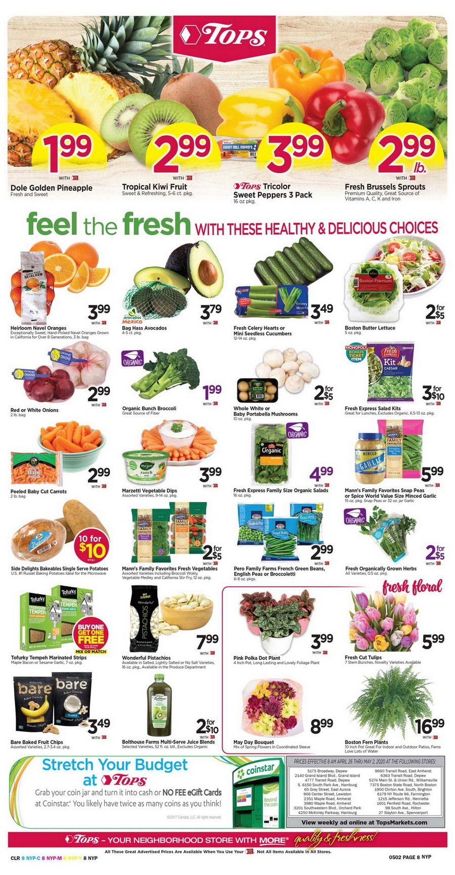 Tops Weekly Circular Apr 26 – May 02, 2020