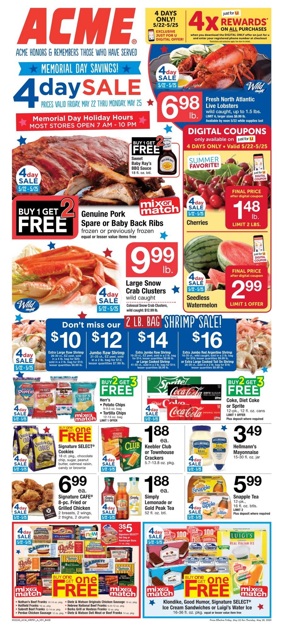 Acme Weekly Ad May 22 – May 28, 2020