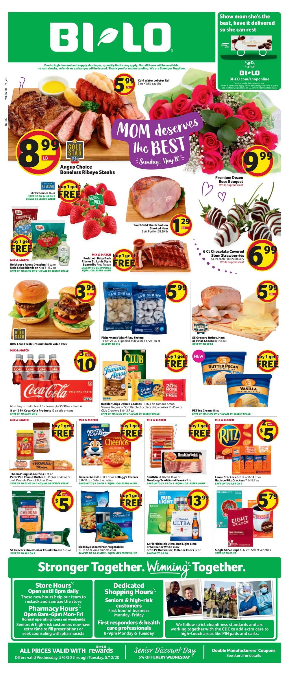 BI-LO Weekly Circular May 06- May 12, 2020
