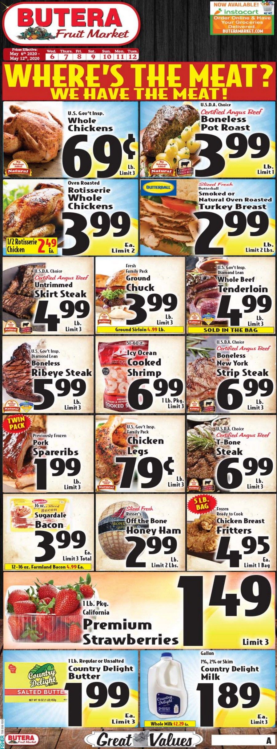 Butera Weekly Ad May 06 – May 12, 2020