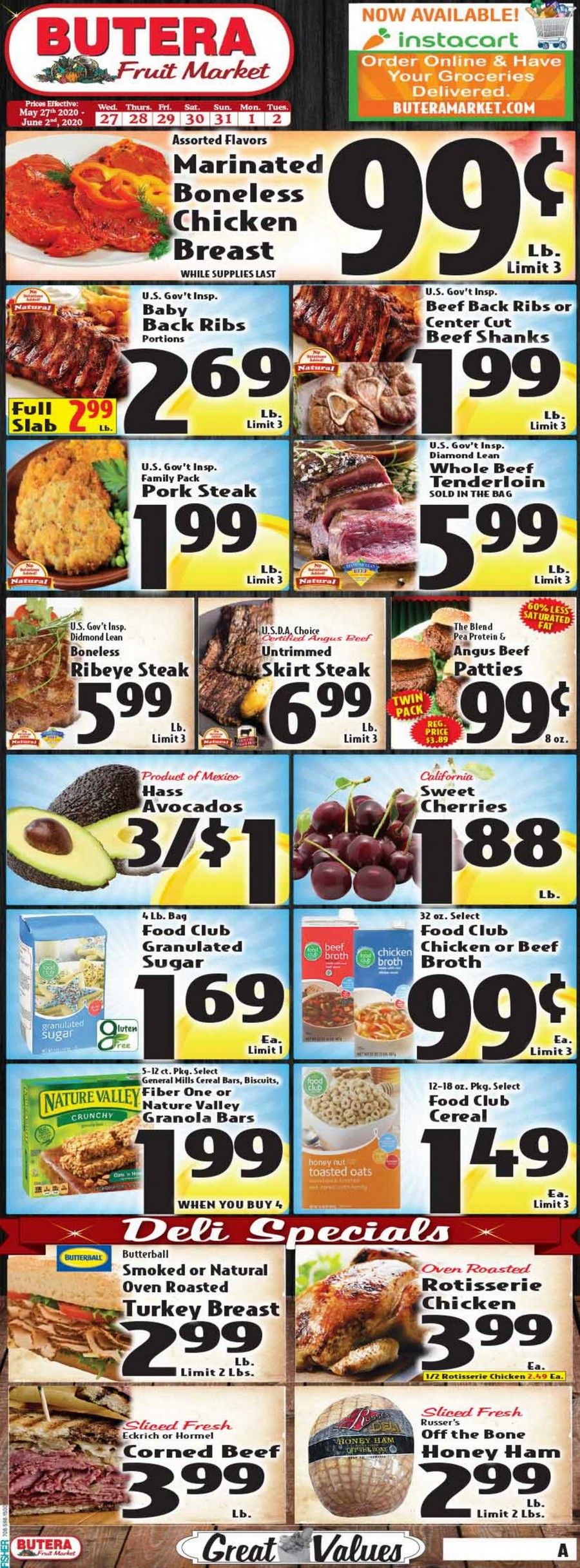 Butera Weekly Ad May 27 – Jun 02, 2020