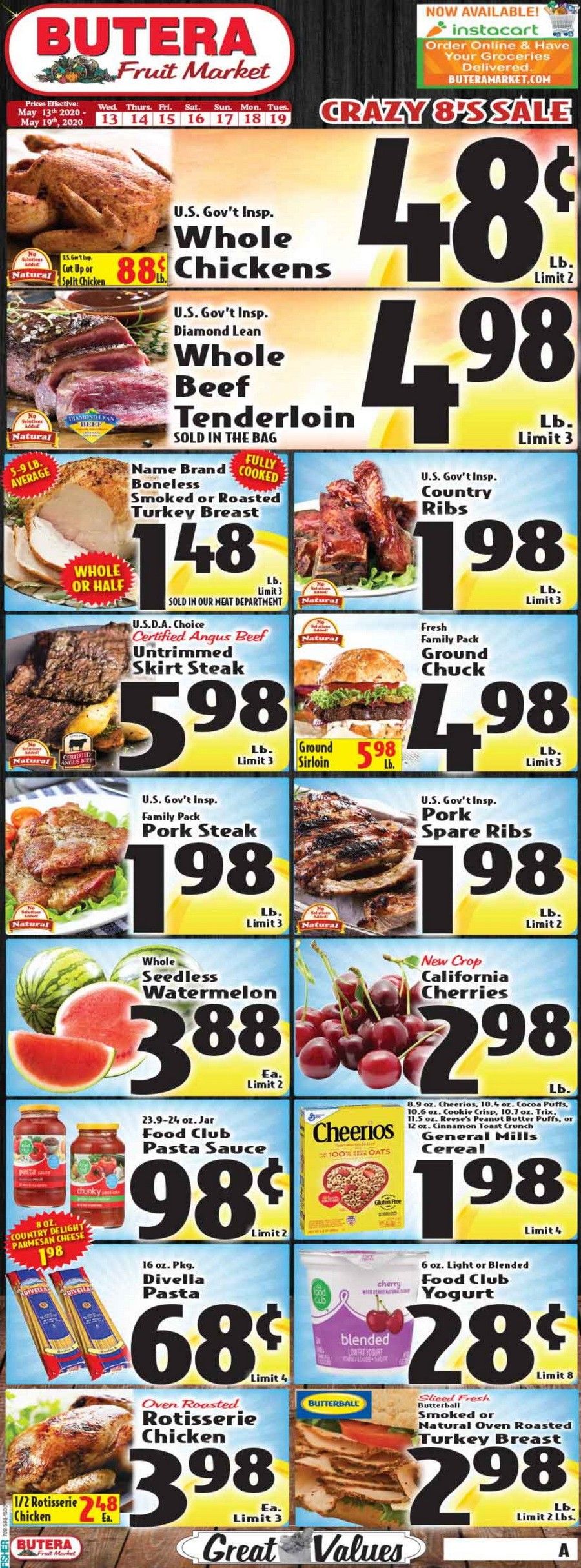 Butera Weekly Ad May 13 – May 19, 2020