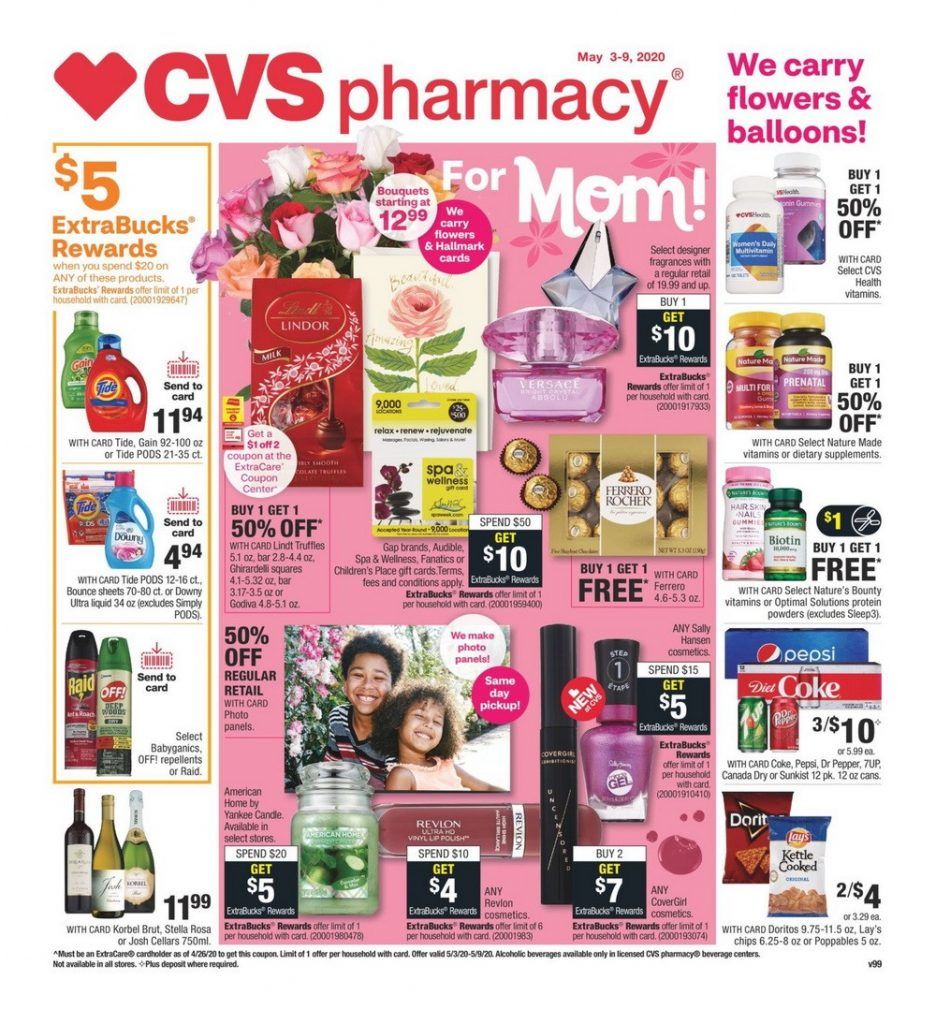 CVS Weekly Ad May 03 – May 09, 2020