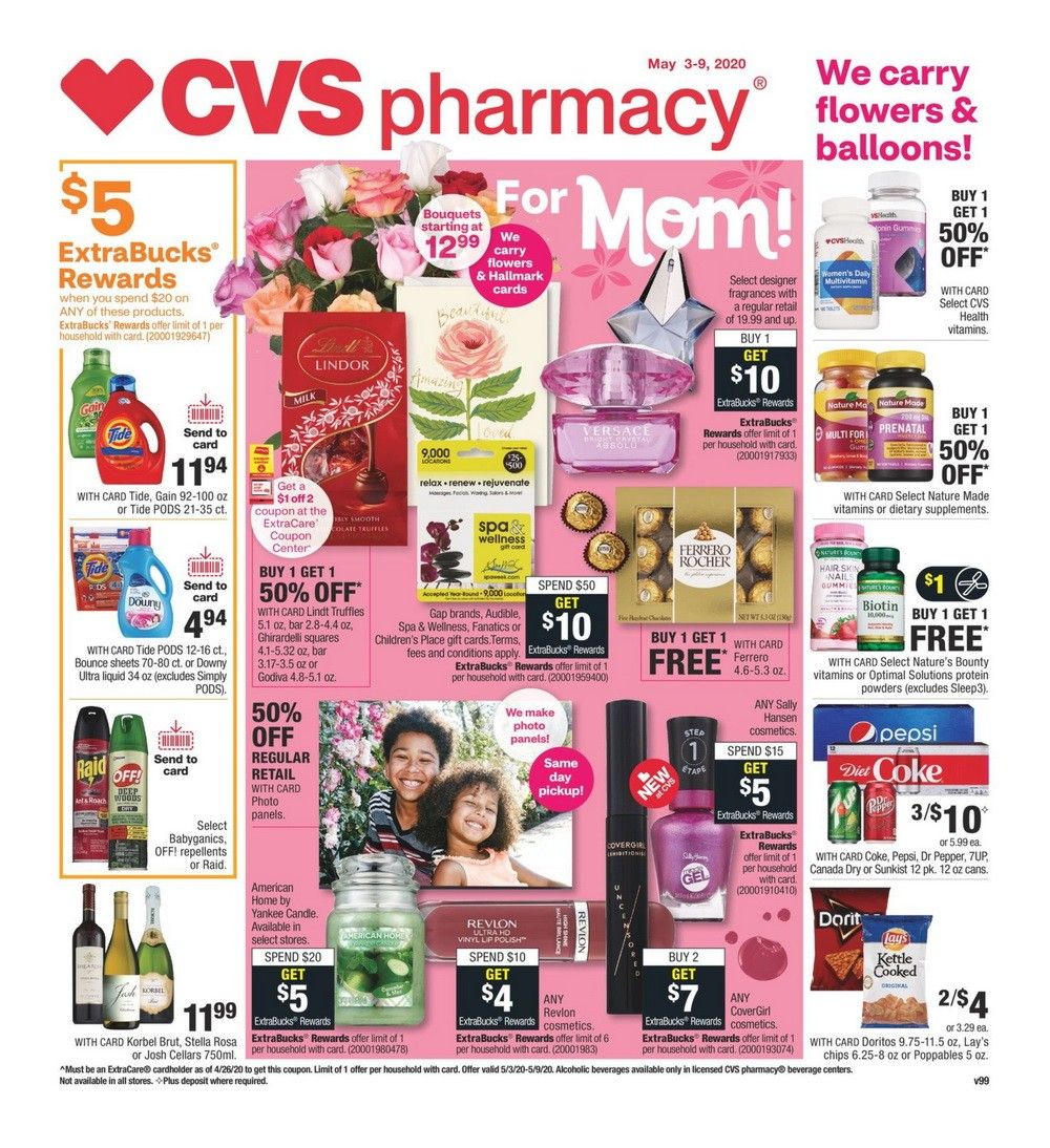 CVS Weekly Ad May 03 – May 09, 2020