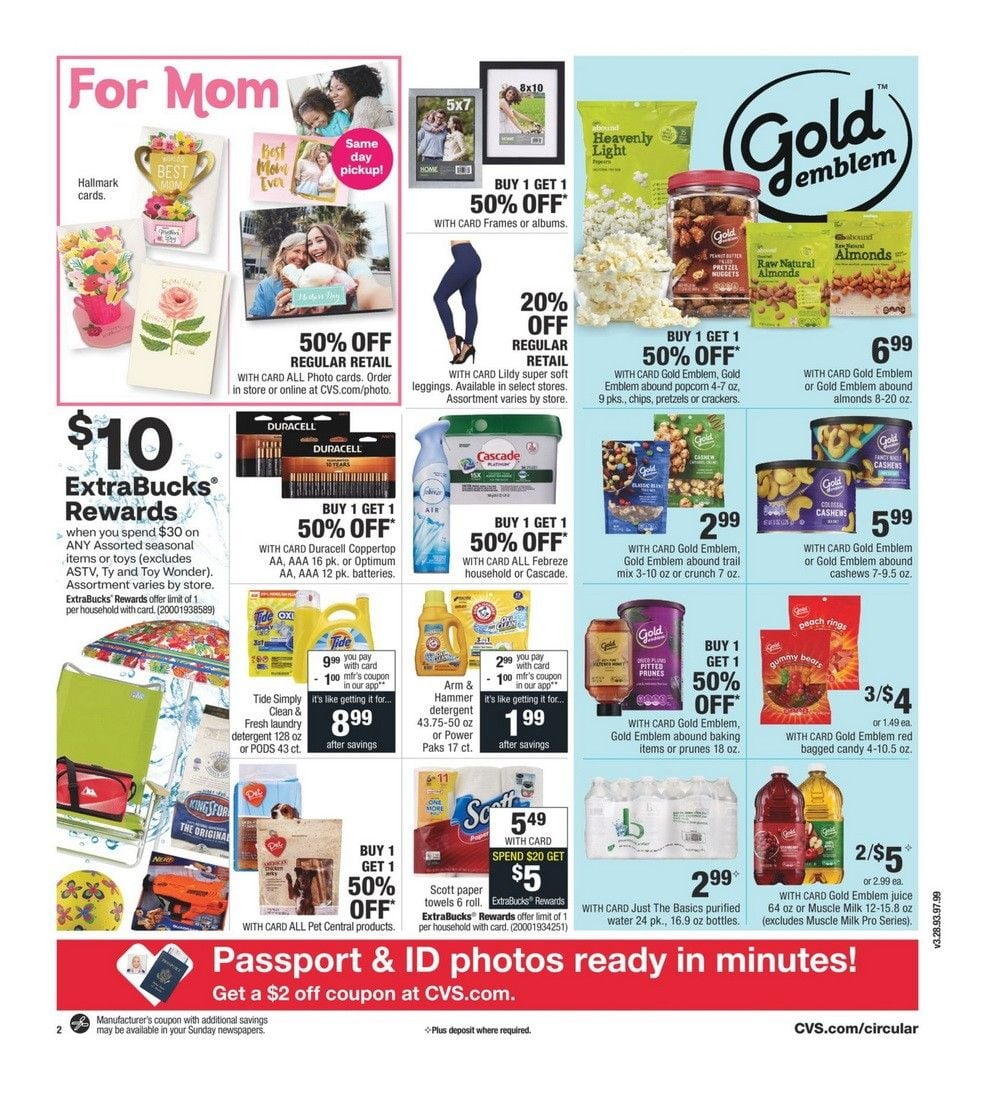 CVS Weekly Ad May 03 – May 09, 2020