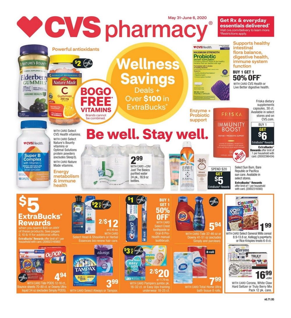 CVS Weekly Ad May 31 – June 06, 2020