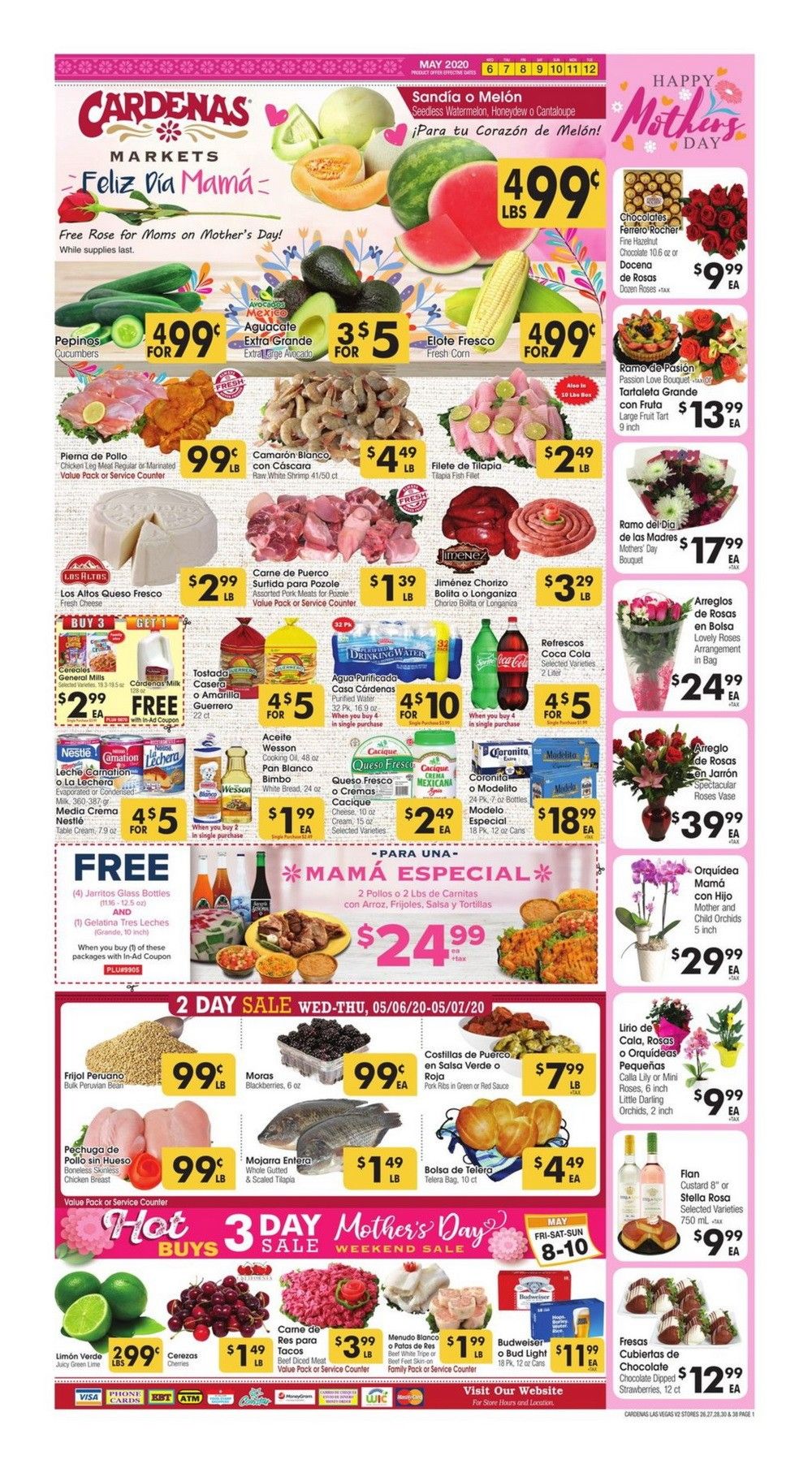 Cardenas Weekly Ad May 06 – May 12, 2020