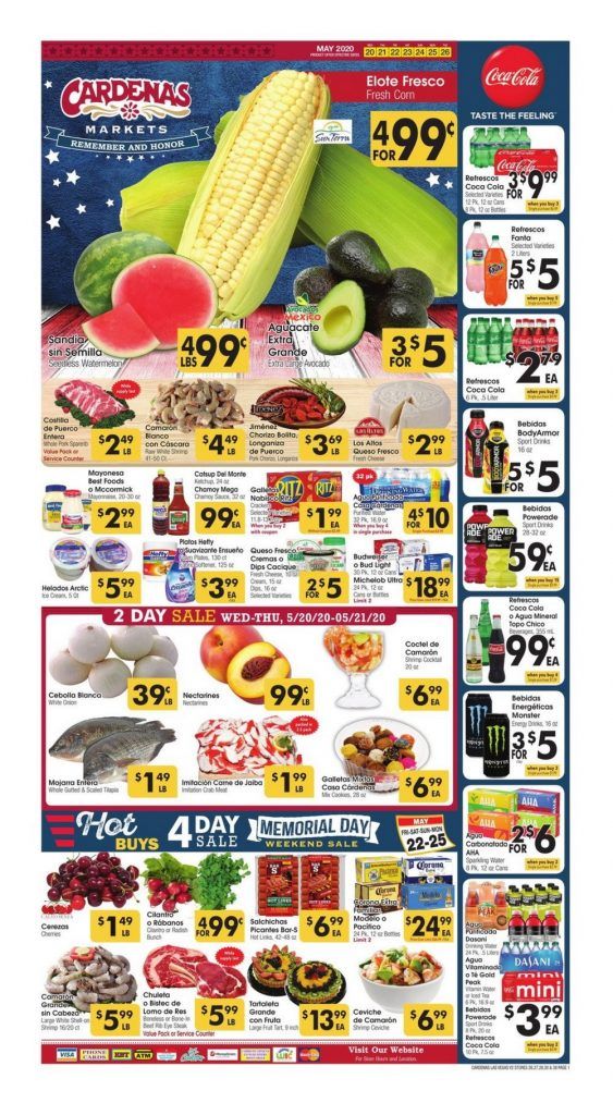 Cardenas Weekly Ad May 20 – May 26, 2020