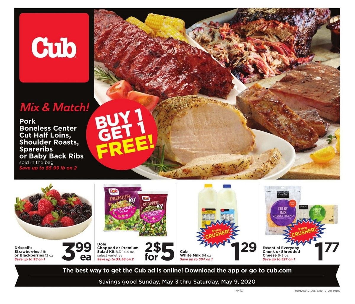 Cub Foods Weekly Ad May 03 – May 09, 2020