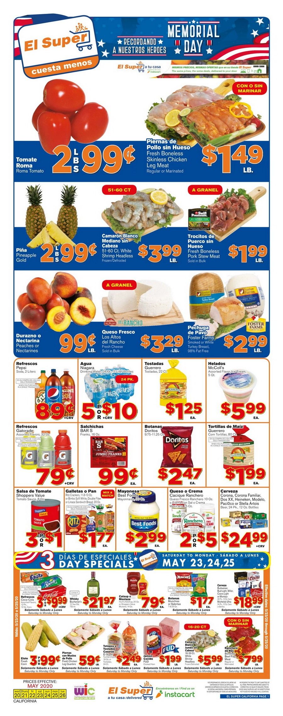 El Super Weekly Circular May 20 – May 26, 2020