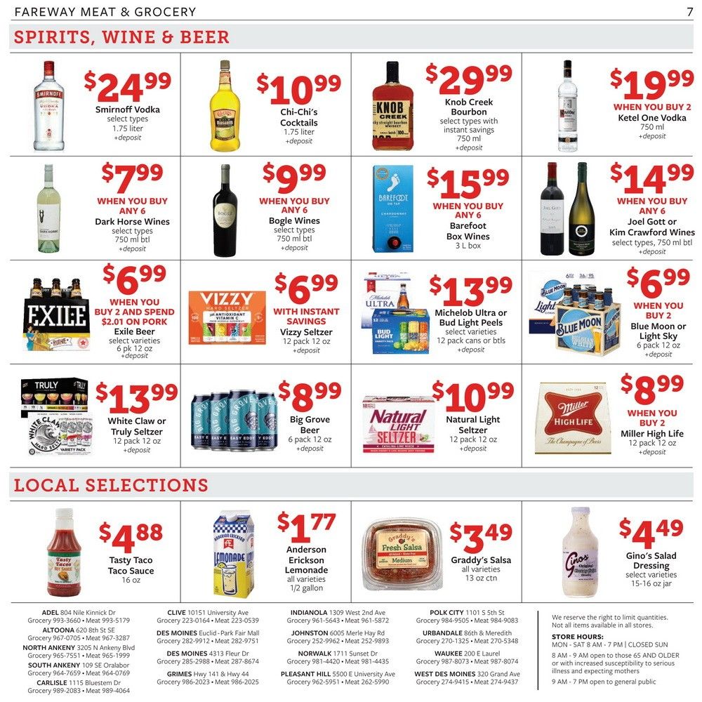 Fareway Weekly Ad May 12 – May 18, 2020