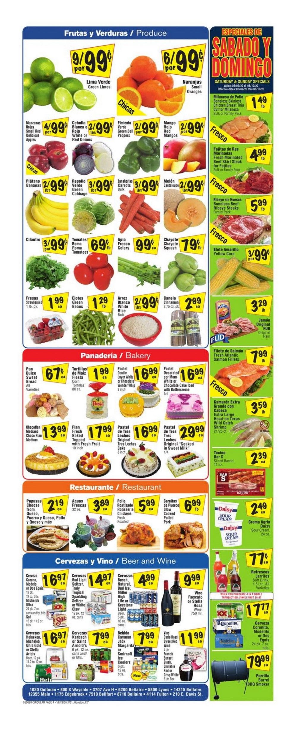 Fiesta Mart Weekly Ad May 06 – May 12, 2020