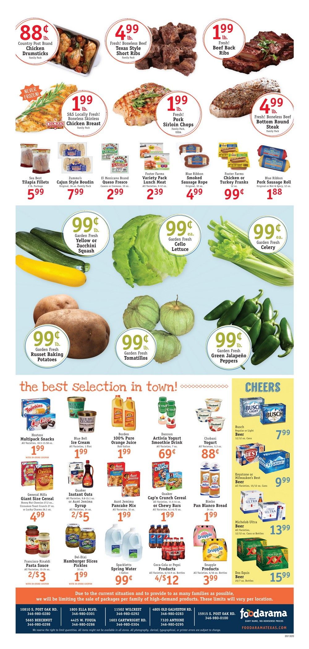 Foodarama Weekly Ad May 13 – May 19, 2020